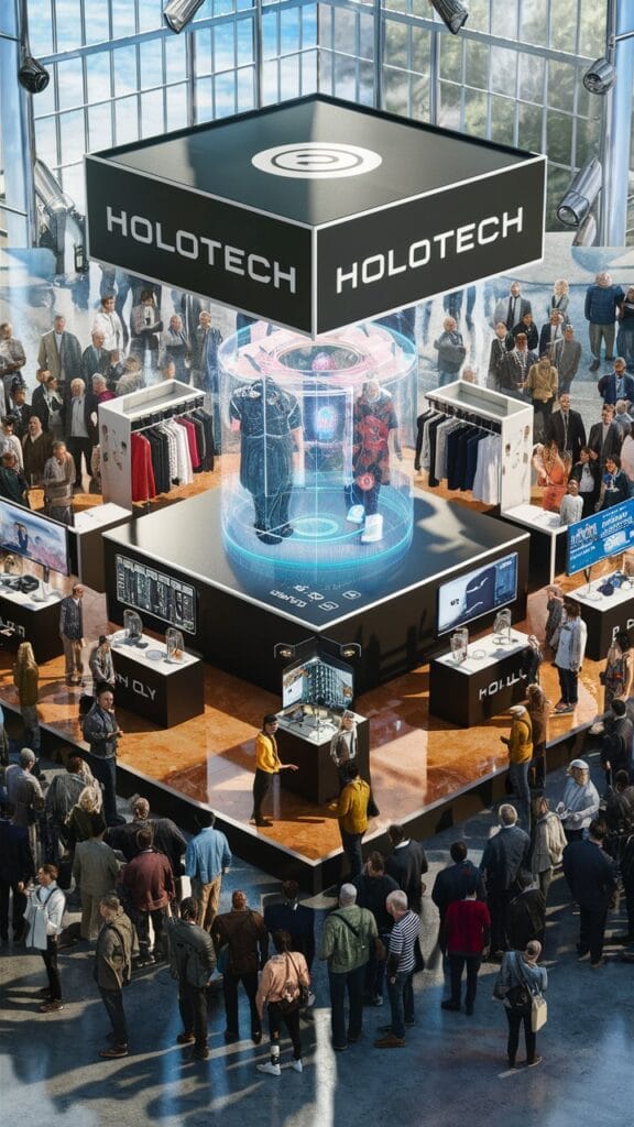 Interactive Holographic 3D Tech Retail Holo Touch Kiosk Display by ...