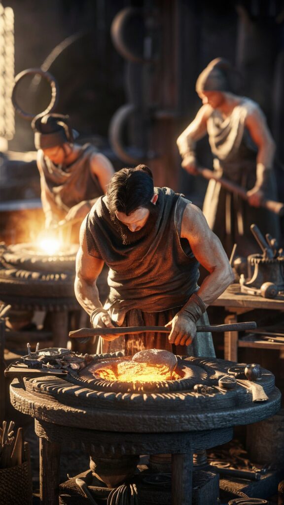 The Evolution of Metallurgy: From Bronze to Iron Age