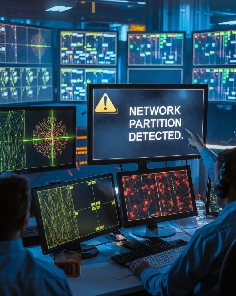 What is a Network Partition in Distributed Systems?