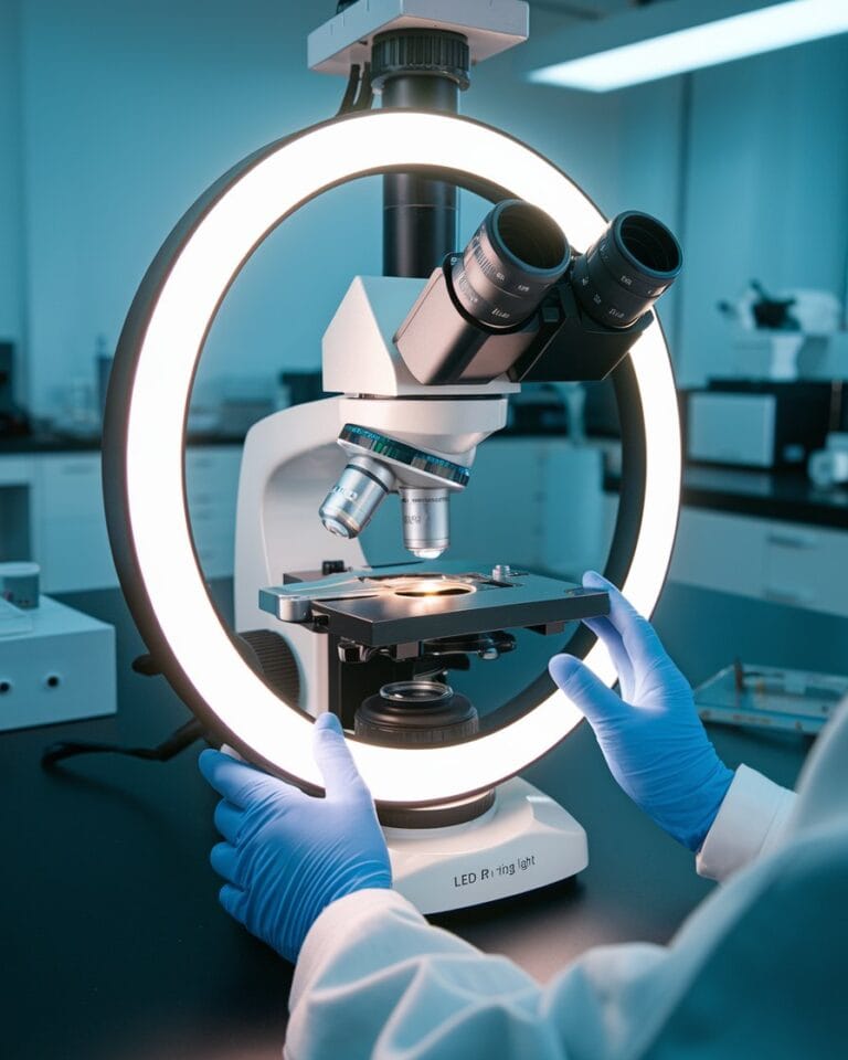 What Is Microscope Illuminator and Led Ring Light Use and Functions in ...