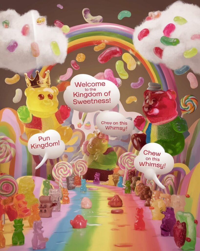 Gummy Puns: Sweet Jokes to Tickle Your Funny Bone