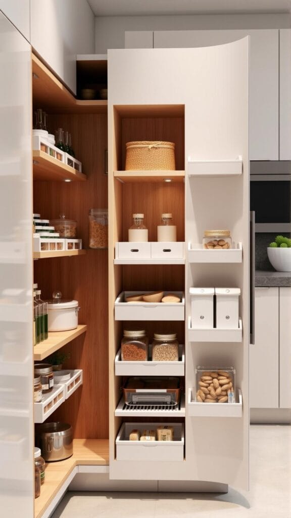 Innovative Pantry Cabinet Ideas for Organised Kitchens