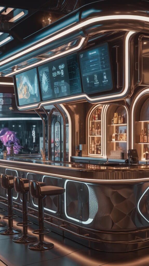 Modern Bar Counter Design For Social Tech Hubs – TechReviewBlogs